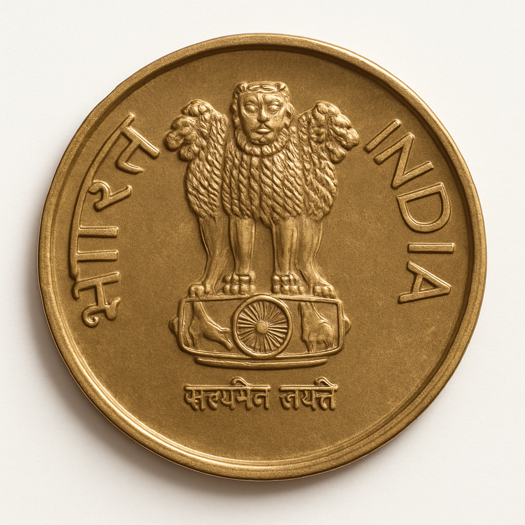 Flip a Indian Coin (Heads or Tails) - Flip a Coin Tosser